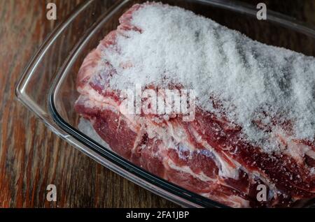Homemade Capicola (coppa). Dry-cured pork loin step-by-step recipe ...