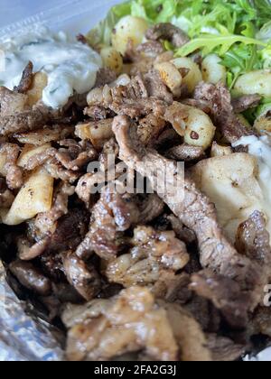 gyros, typical greek meal Stock Photo - Alamy