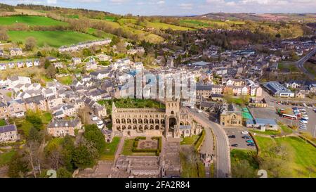 The town of Jedburgh, Scottish Borders, Scotland, UK Stock Photo - Alamy