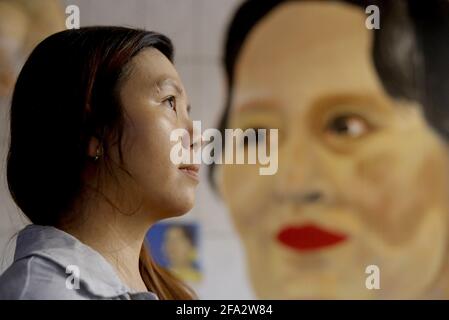 Ms Aye Thu Mon Han, a Chinese-Burmese who started a community service ...