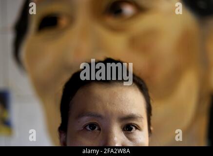 Ms Aye Thu Mon Han, a Chinese-Burmese who started a community service ...