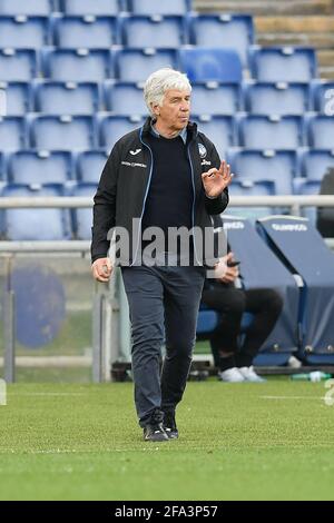 Gian Piero Gasperini, coach of A.S. Roma, participates in the 15th day ...