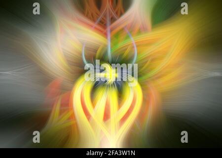 Abstract colorful background, outlandish and textured pattern ...