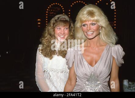 Loni Anderson and Daughter Deidre Circa 1980's Credit: Ralph Dominguez ...
