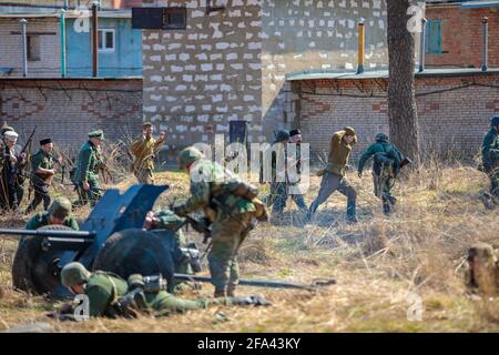 Second World War: Russian partisans in occupied Soviet Union Stock ...