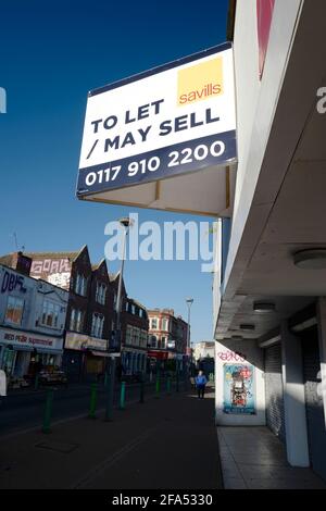 Retail premises to let UK Stock Photo - Alamy