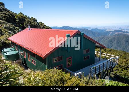 Powell Hut, Mount Holdsworth, Tararua Forest Park, North Island, New ...