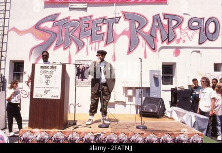 Def Jeff 1990 Credit: Ralph Dominguez/MediaPunch Stock Photo - Alamy