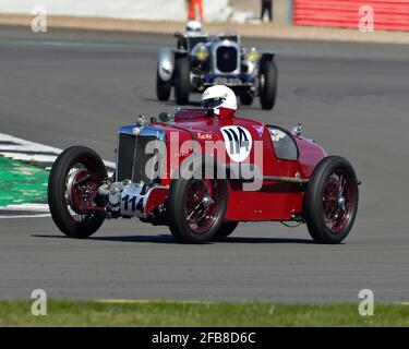 Charles Goddard, MG PA-PB, Between the trees, Triple M Register Race ...