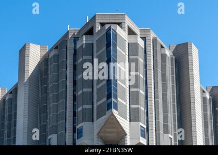The brutalist architecture of the John P. Robarts Research Library ...