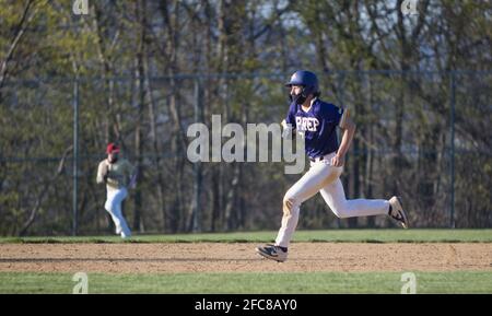 4/23/21 Scranton Prep vs. Scranton High Baseball Stock Photo - Alamy