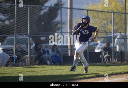 4/23/21 Scranton Prep vs. Scranton High Baseball Stock Photo - Alamy