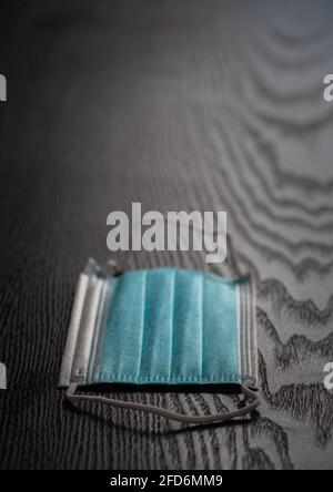 Surgical mask. Air pollution concept. Prevention coronavirus ...