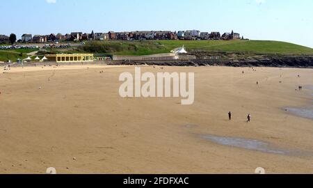 Barry, Cardiff Wales 23 April 2021 Barry Island the seaside resort in ...