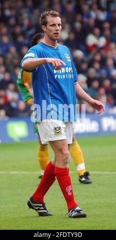 PORTSMOUTH V NORWICH CARL TILER PIC MIKE WALKLER, 2001 Stock Photo - Alamy