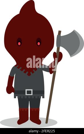 Cartoon illustration of a executioner Stock Vector Image & Art - Alamy