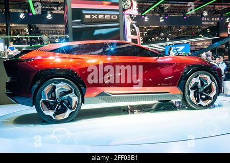 Exeed Stellar concept on display at the 2021 Shanghai Auto Show, China ...