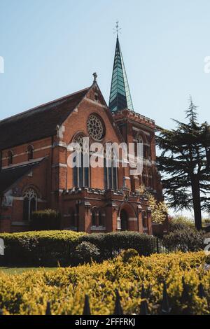 St. Peter's Church, Staines-upon-Thames, site of filming for the film ...