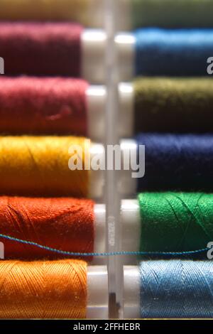 pile of colorful buttons, macro full frame background texture, close-up ...