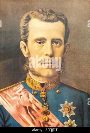 Crown Prince Rudolf of Austria-Hungary with his family Stock Photo - Alamy