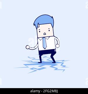 Vector cartoon style illustration of cracking egg for animation Stock ...