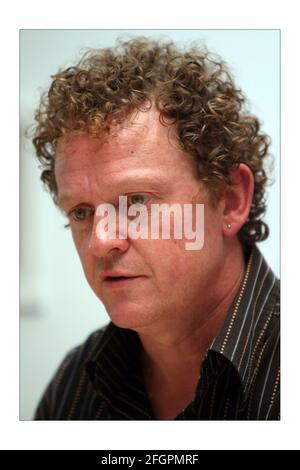 Q Radio.... Paul Rees (short hair, blue top) Editor of Q magazine and ...