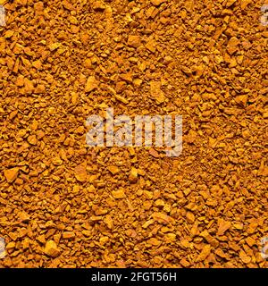 chaga mushroom. background of small broken pieces of birch fungus chaga ...