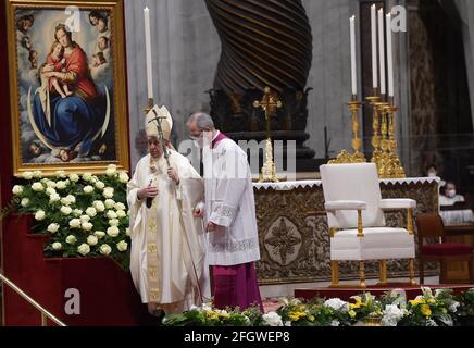Vatican, Rome, Italy. 25th Apr, 2014. Sanctification of Popes John Paul ...