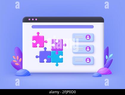 Business project delivery concept. Project development and presentation ...