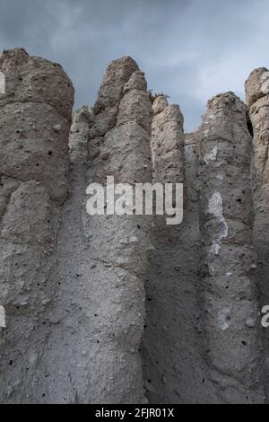 The Bishop Tuffs are also known as the Crowley Lake Columns in Mono ...