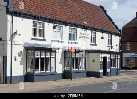 The Duke of Cumberland pub in Cottingham, East Yorkshire, England UK ...