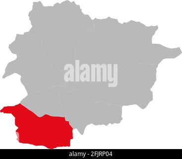 Sant Julia de Loria parish outline map set Stock Vector Image & Art - Alamy