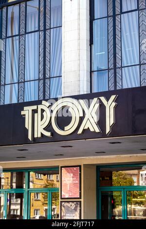 The TROXY - 1930s art deco venue, former cinema, Troxy, Commercial Road ...