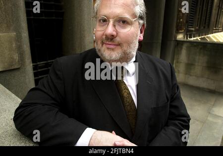 LORD TOBY HARRIS April 2001 PHOTO ANDY PARADISE Stock Photo - Alamy