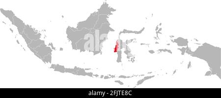 Sulawesi administrative and political map Stock Vector Image & Art - Alamy