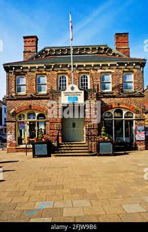 The town hall, Northallerton, North Yorkshire, England UK Stock Photo ...