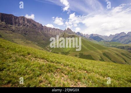 Looking out over the sheer basaltic cliffs and sharp peaks of the ...