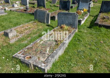 The grave of American actor Bonar Colleano (A Streetcar Named Desire ...