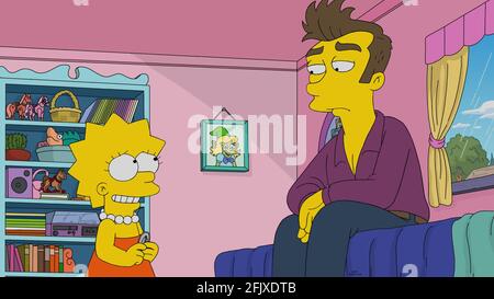 THE SIMPSONS, from left: Quilloughby (voice: Benedict Cumberbatch ...