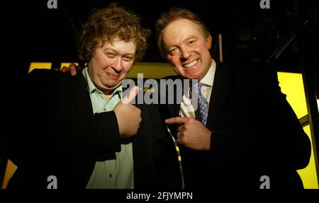 Geoff Atkinson of Vera Productions in the studio with Rory Bremner pic ...