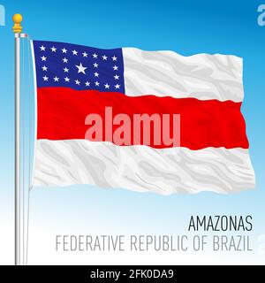 Amazonas state flag Stock Vector Image & Art - Alamy
