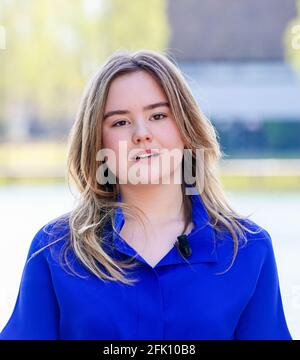 Princess Ariane of the Netherlands celebrating the King's 55th birthday ...