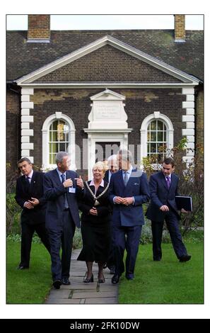 Prince Charles visits Hoptons Gardens in Southwark, South London ...