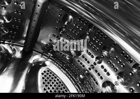 Texture patterns inside the washing machine drum. Inside The Washing ...
