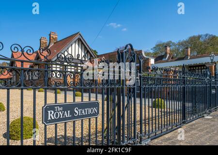 Wolferton, The Royal Railway Station Norfolk, England UK, preserved ...
