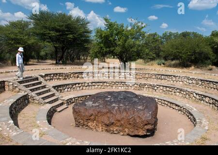 Hoba West meteorite Stock Photo - Alamy