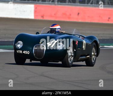 David Brazell, John Harper, Jaguar C-Type, FISCAR Historic 50's ...