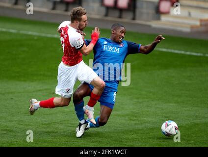 Carlisle United’s Aaron Hayden during the Sky Bet Championship match at ...