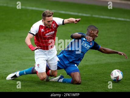 Carlisle United’s Aaron Hayden during the Sky Bet Championship match at ...