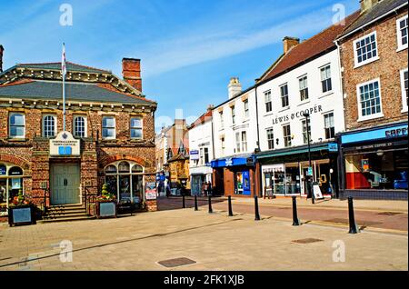 The town hall, Northallerton, North Yorkshire, England UK Stock Photo ...